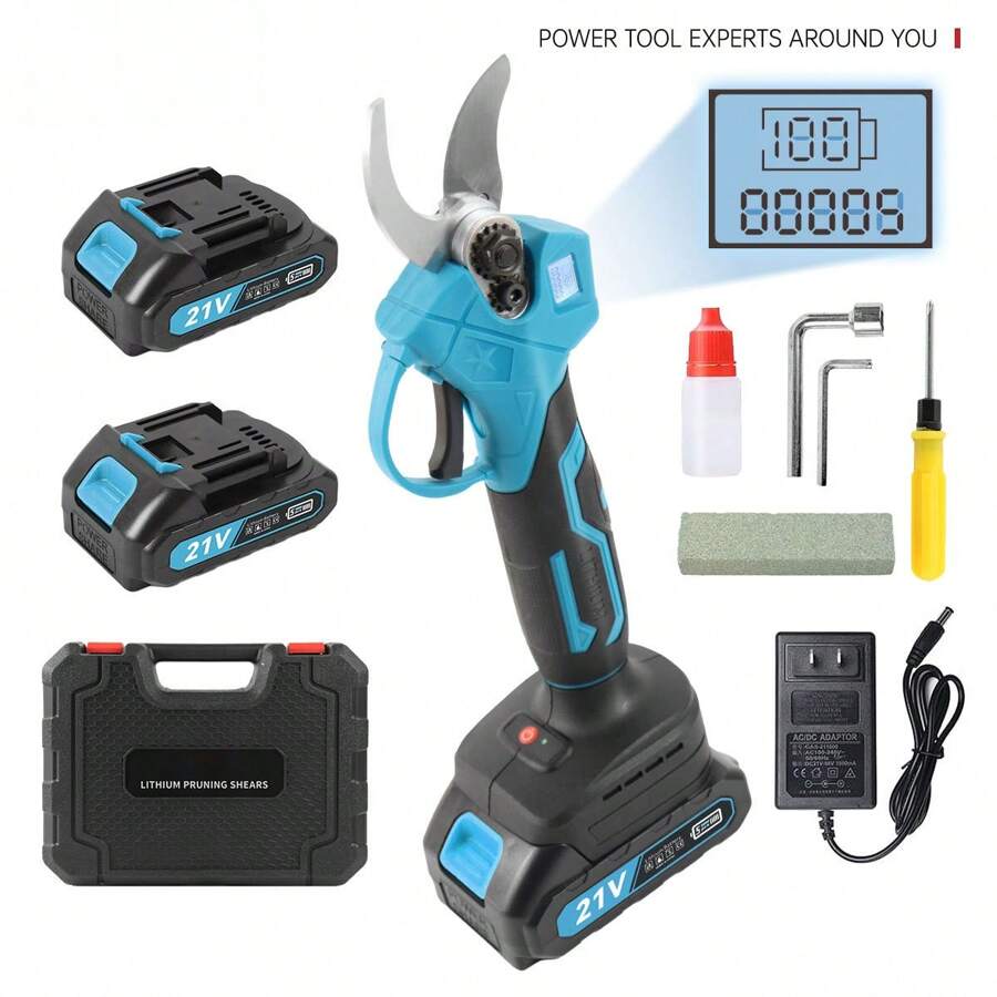 Garden Pruners Hand-Held Electric Pruning Fruit Trees Floral Scissors ...