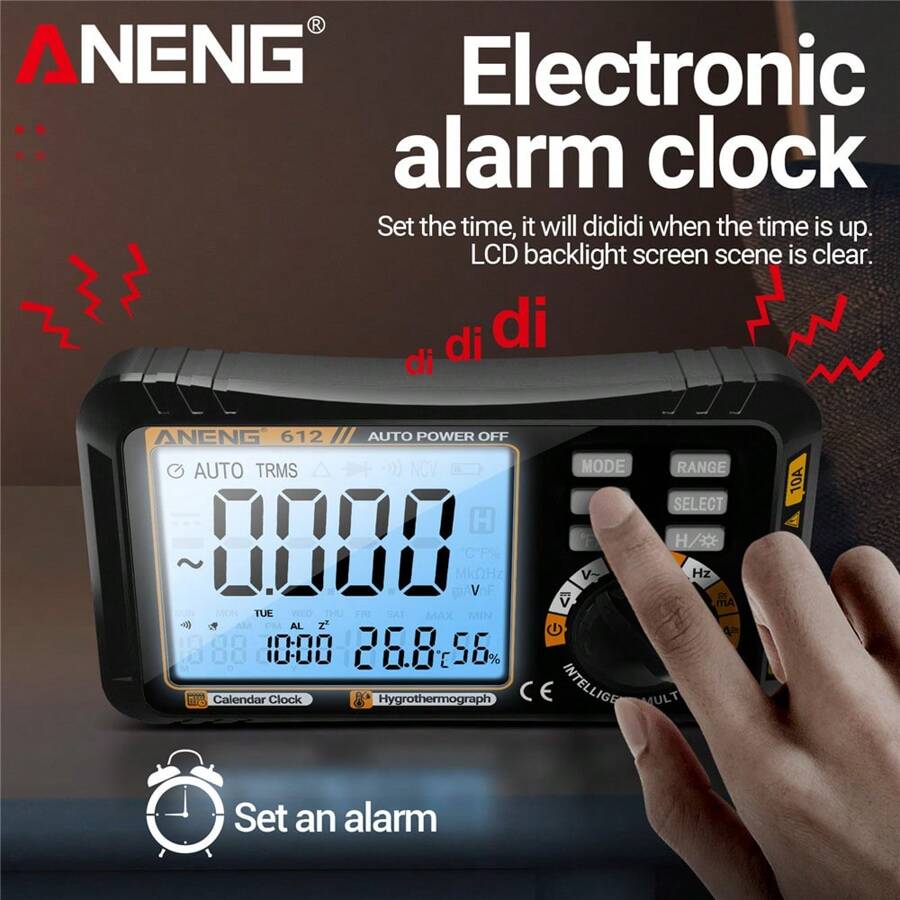 ANENG ANENG 612 Novo Multímetro Digital Multiuso Totalmente Inteligente ...