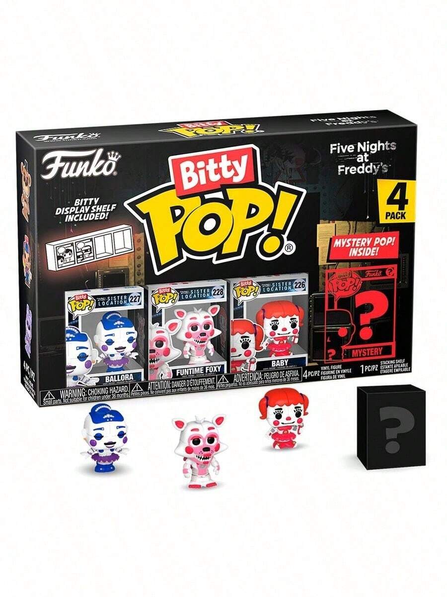 Funko Blister 4 figuras Bitty POP Five Nights at Freddys Ballora | Mode ...