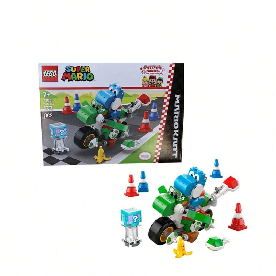 LEGO 72031 Mario Kart-Yoshi Motorcycle Mario Series 2025 New Building ...