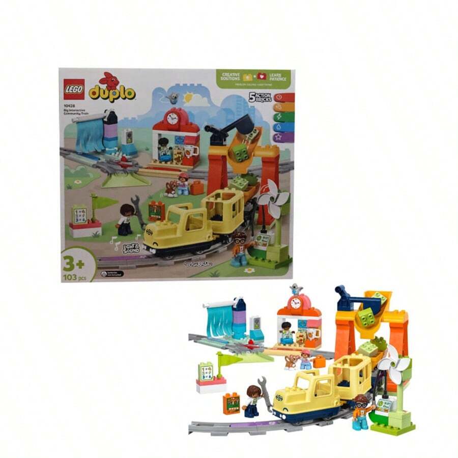 LEGO 10428 Lujo Inteligente Aventura Tren Depot Serie 2025 nuevos ...