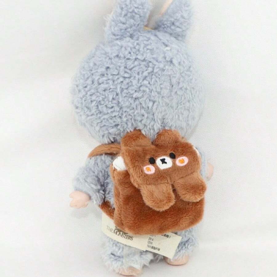 (Backpack Only) New Cute 17cm LABUBU Sit-Sit Party Labobo Plush Blind ...