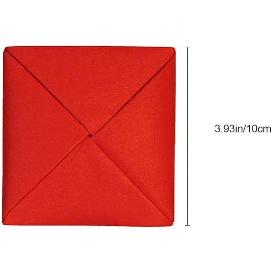 Ddakji Paper Flip Toy Ddakji Game Blue Red Hard Cardboard Hiting Paper ...