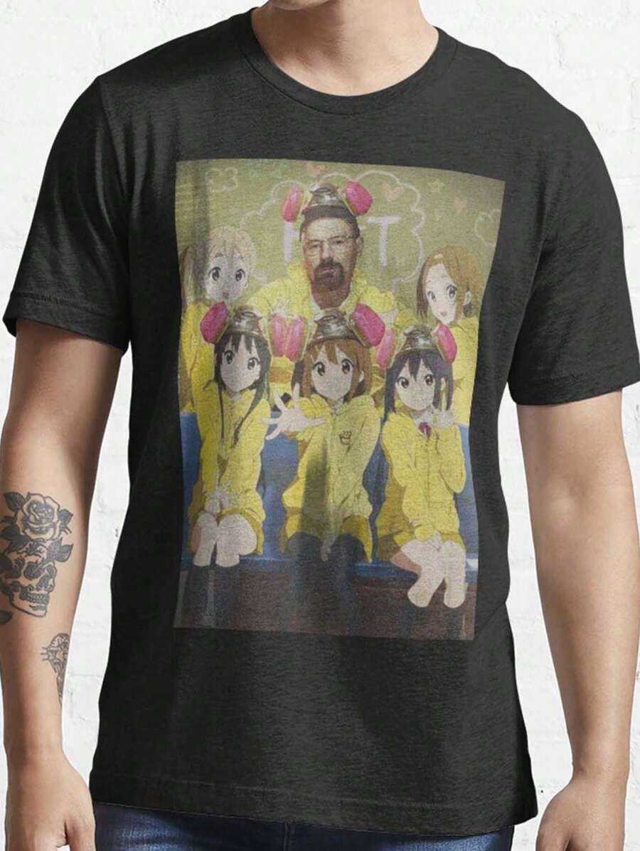 Camiseta esencial vintage de Heisenberg con el anime Breaking Bad ...