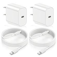 1-2 Sets 6.6FT /200CM USB-C To C Data Cable + 30W PD Charger Kit ...