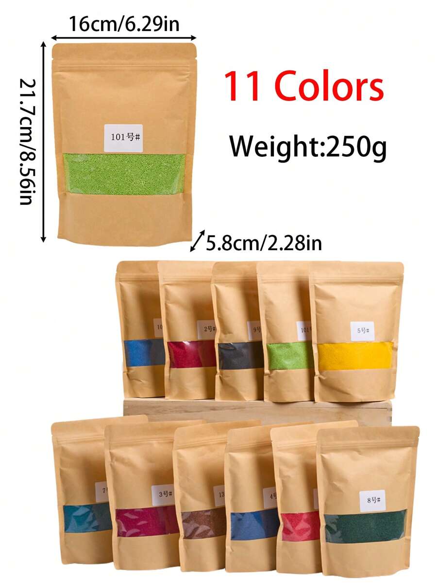 500g/0.55lb Sand Wax Pearled Candle Luzem, 11 Kolorów Wybierz Wosk Kwiatowy Lodowy, DIY ...