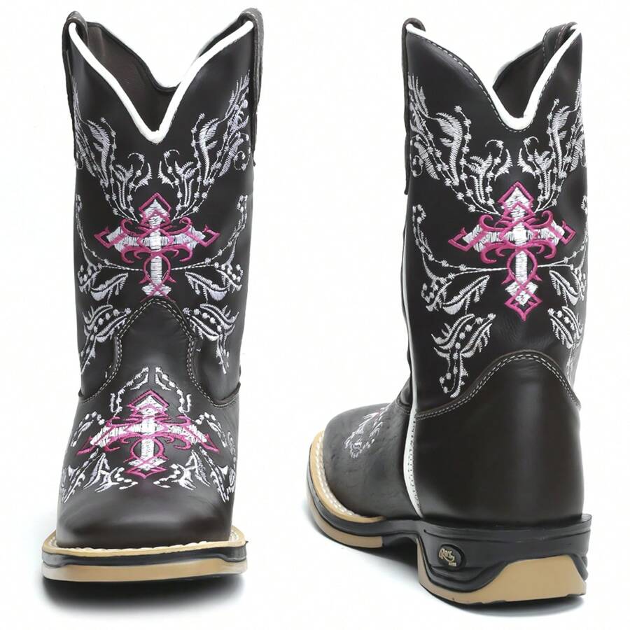 SPECIAL JUMP RUBBER SOLE BOOT WITH TEXAS COUNTRY EMBROIDERY RODEO ...