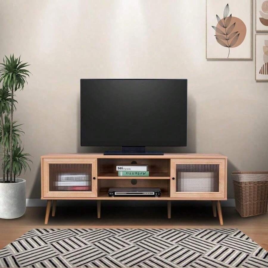 Centro de Entretenimiento para TV Diseño Moderno, Mueble de TV con ...