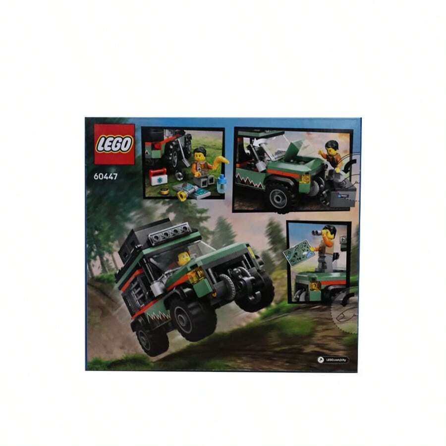 LEGO 60447 4X4 Mountain Off-Road Vehicle City Series 2025 New Kidsren's Educational Building ...