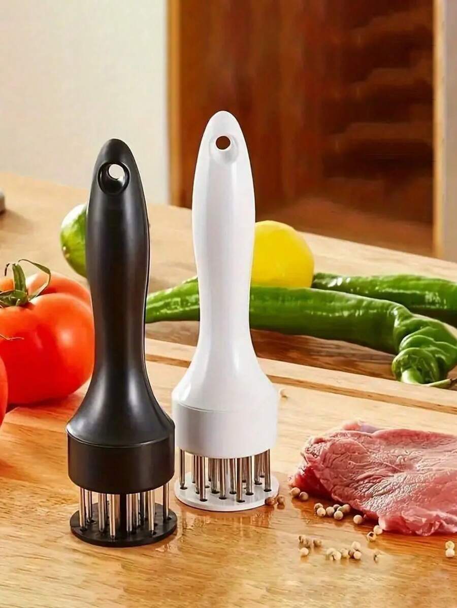 1pc Stainless Steel Meat Tenderizer Tool, Stainless Steel Meat ...