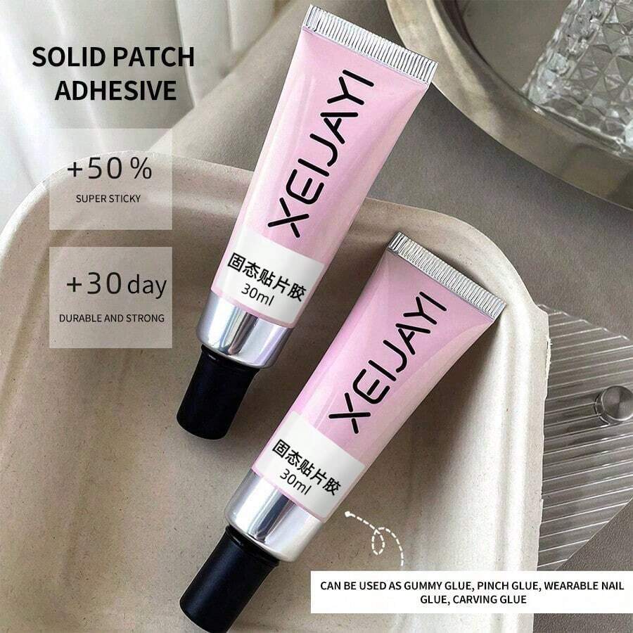 XEIJAYI Xeijayi 1pc 30 グラム透明ソフトネイルチップジェルポリッシュ付け爪 Uv 接着剤ネイルエクステンション機能 ...