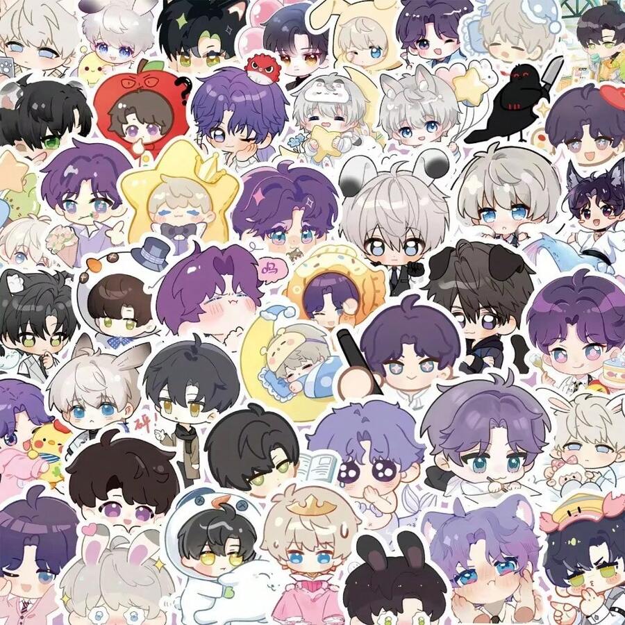 80Pcs Game Love And Deepspace Stickers Cartoon Figure Li Shen Qi Yu ...