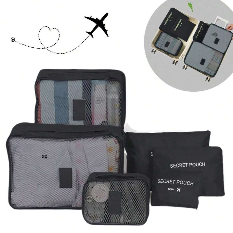 Travel Bag Kit 10kg Carry-On Airplane Travel Bag Anac 55x35x25 Suitcase Organizer Carry-On ...