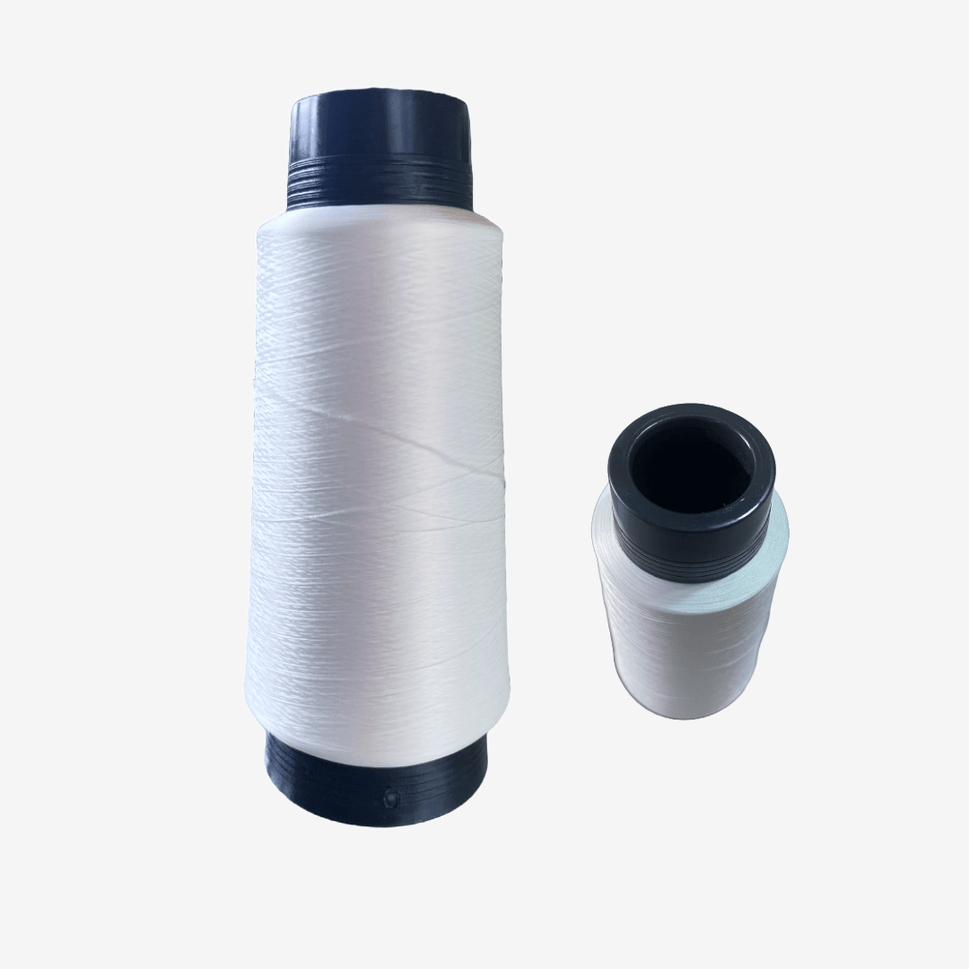 Kit 2 Threads For Overlock, 100g Each Cone, Color White, Black ...