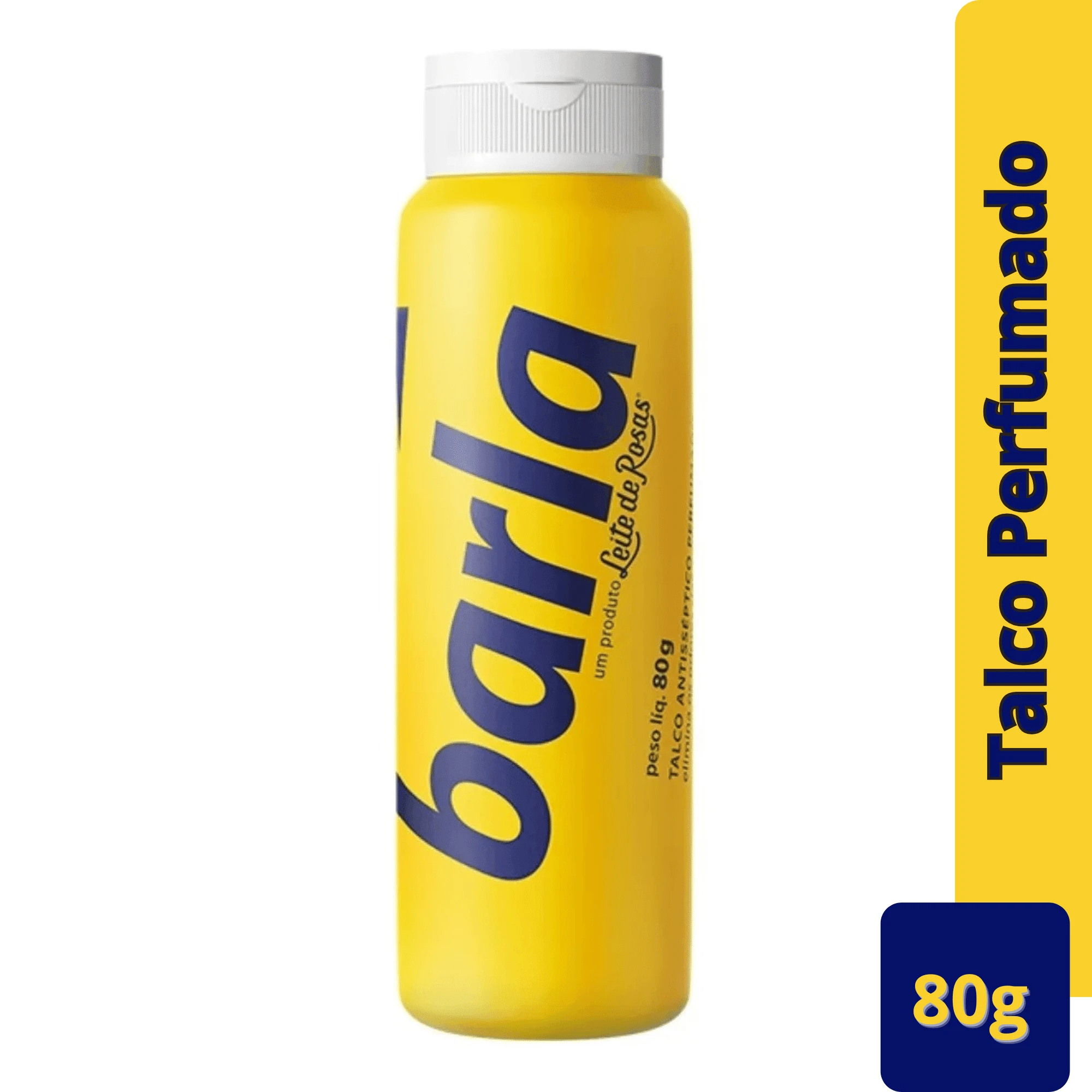 KIT 03 UN. Talco Barla 80 g Antisséptico Perfumado Para Pés e Axilas ...