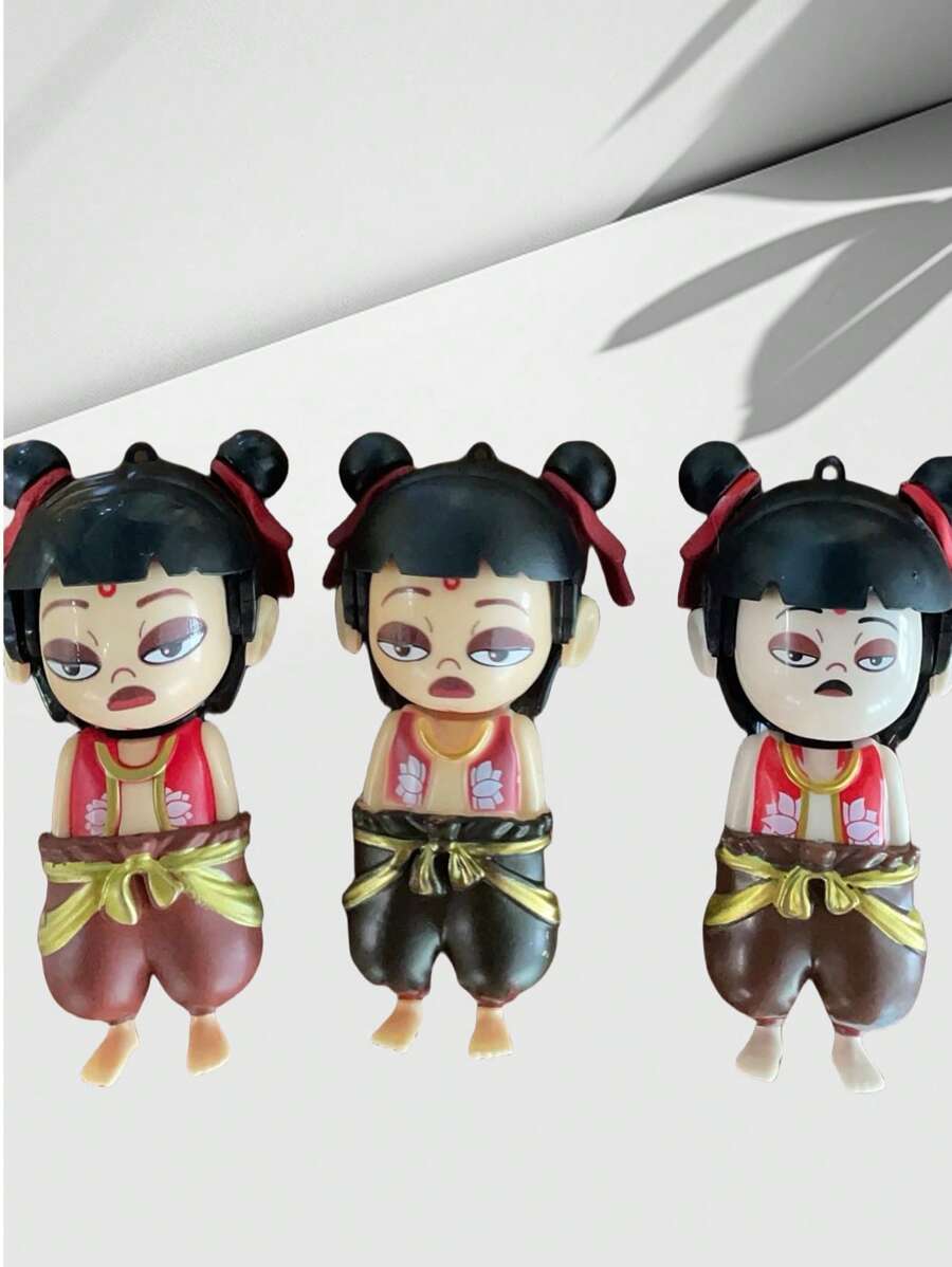 Nezha's Expression Changes Four Timesand His Face Changes | SHEIN UK