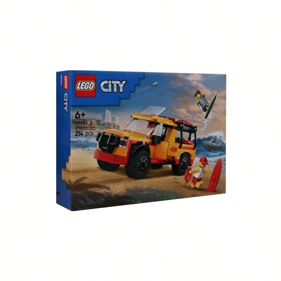 LEGO 60453 Beach Rescue Car City Series 2025 New Children's Educational ...