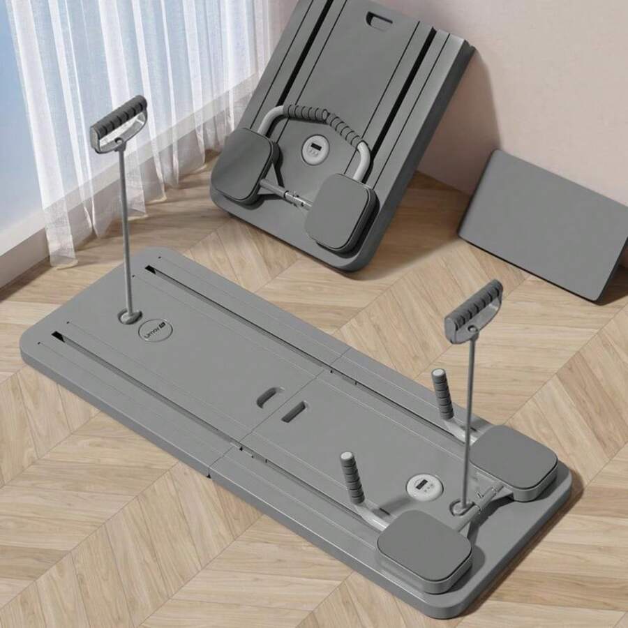 Multi-Functional Ab Exercise Board,Foldable Home Pilates Reformer With ...