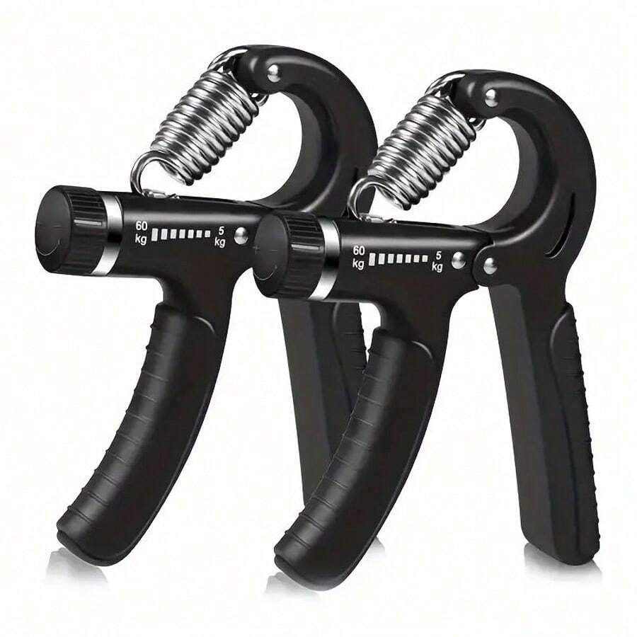 2*Pcs Grip Strength Trainer, Hand Grip Strengthener, Adjustable ...