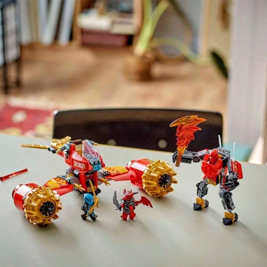 LEGO 71830 Kai's Storm Fan Armor Chariot Ninjago Series 2025 New ...
