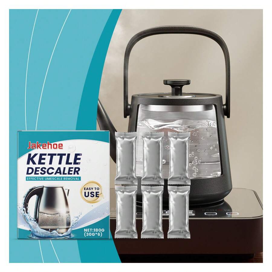 Jakehoe Kettle Descaling Powder Electric Kettle Cleaning Descaling ...