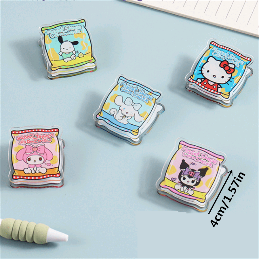 Sanrio [Authorized Sanrio Exam Paper Storage Clip] Sanrio PP Clip ...