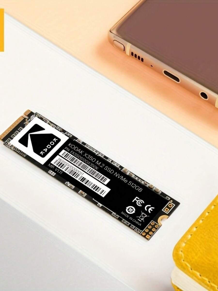 Kodak [KODAK High-Speed NVMe SSD] KODAK 256GB 512GB 1TBX350 Series NVMe SSD - High-Speed Storage ...