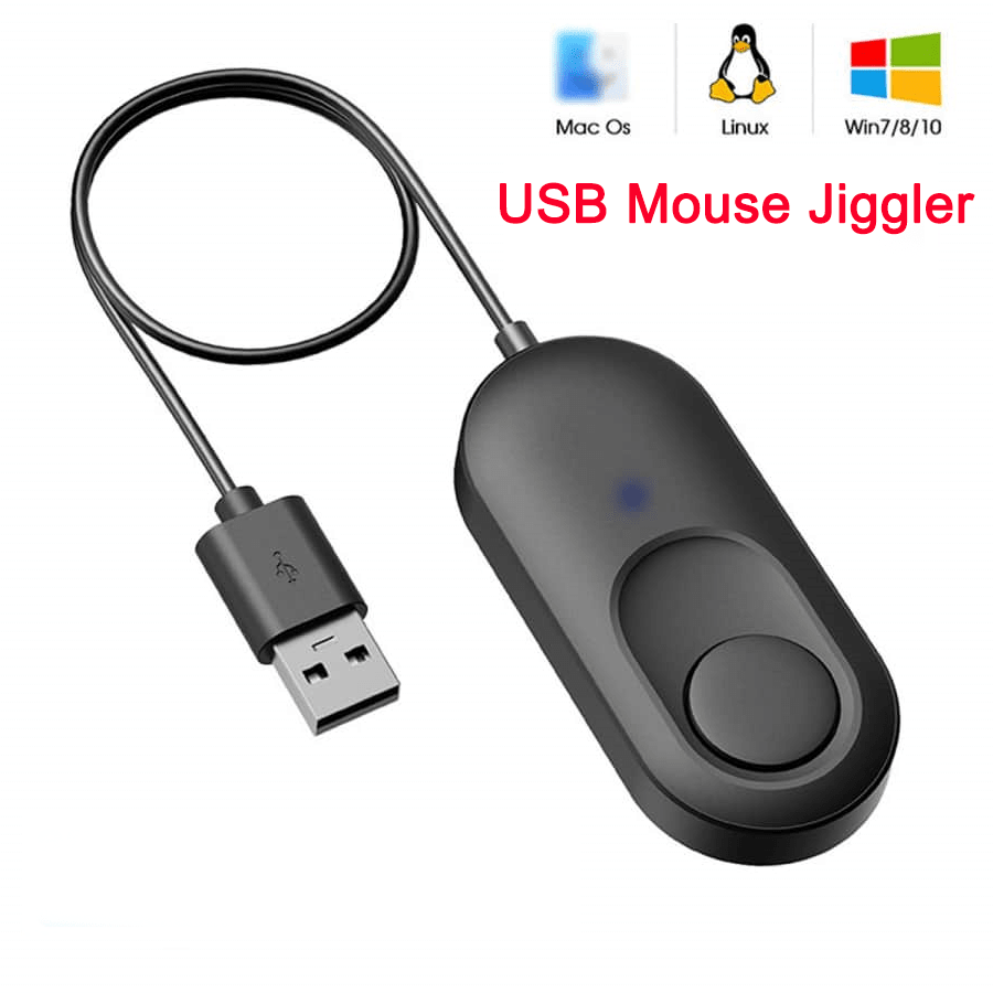 USB Mouse Jiggler Undetectable Mouse Mover Anti Sleep Mouse Movement ...