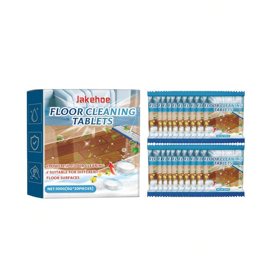Jakehoe Floor Cleaning Tablet, Household Tile Wood Floor Cleaning ...