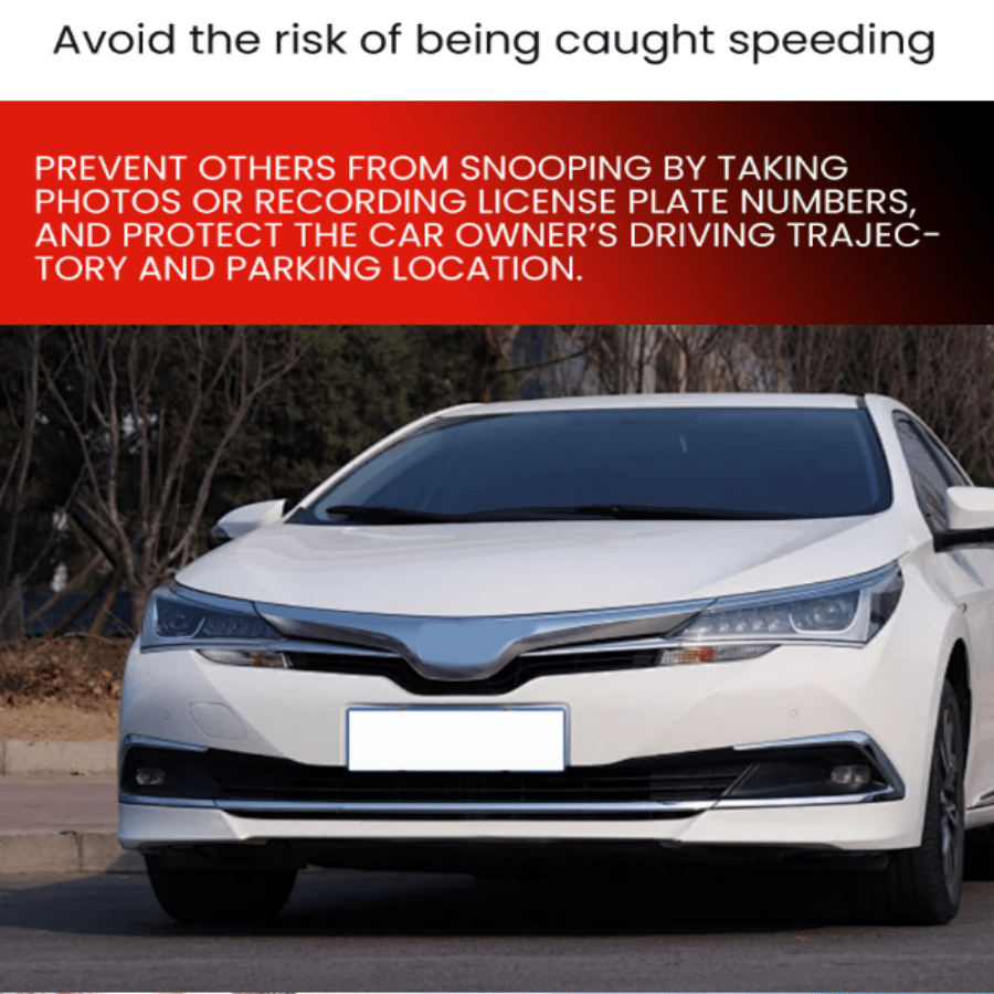 New Material Invisible License Plate Spray, Durable Car Transparent ...