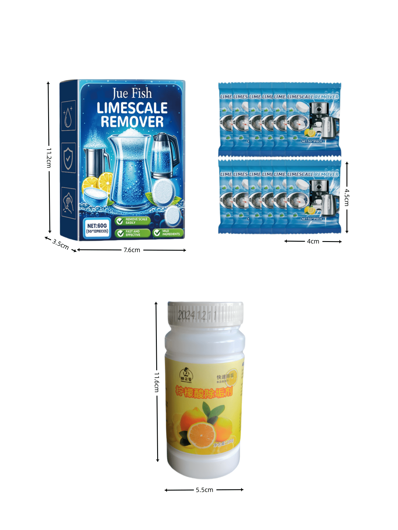 Scale Cleaning Effervescent Tablets Stainless Steel Pot Scale ...