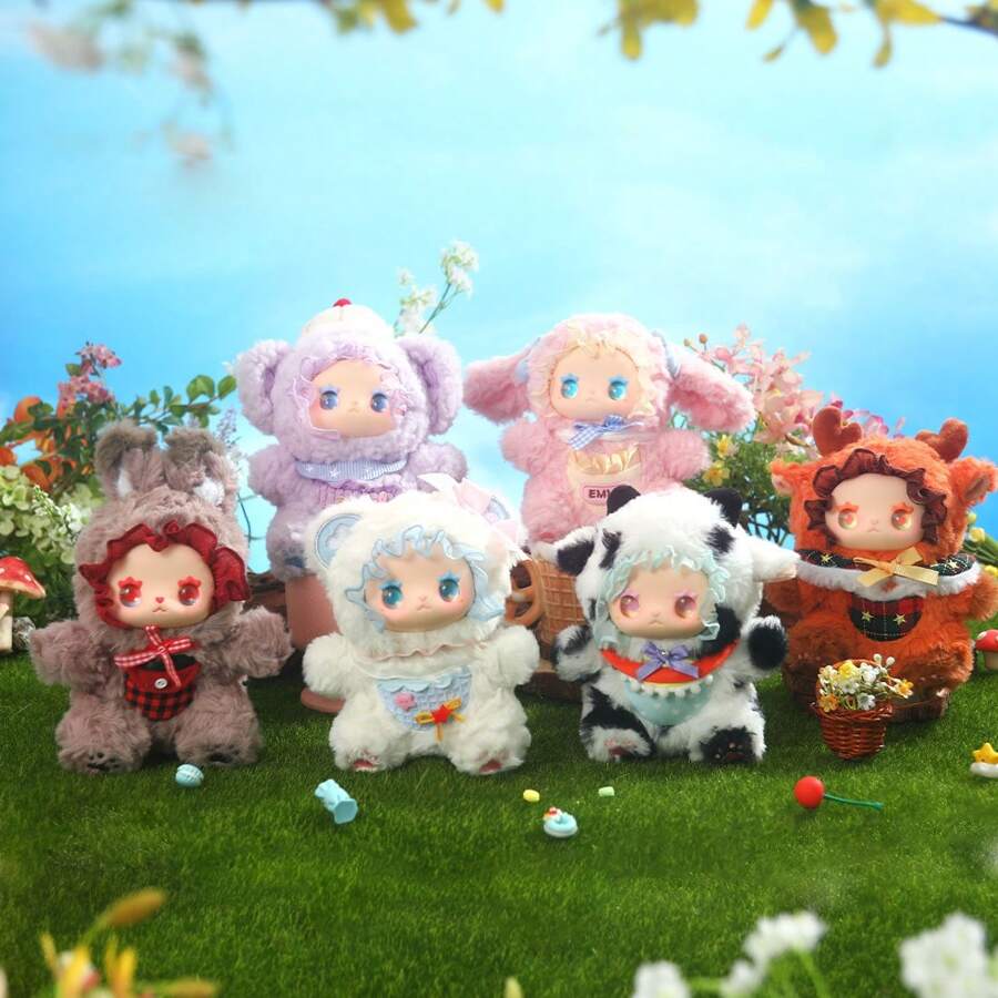 Miniso Plush Blind Box,Vinyl Figure Keychain Superise Bag, Home Decor ...