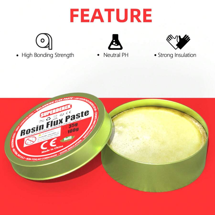 Soldering Paste Rosin Flux Lead-Free Welding Flux Iron Repair Soldering ...
