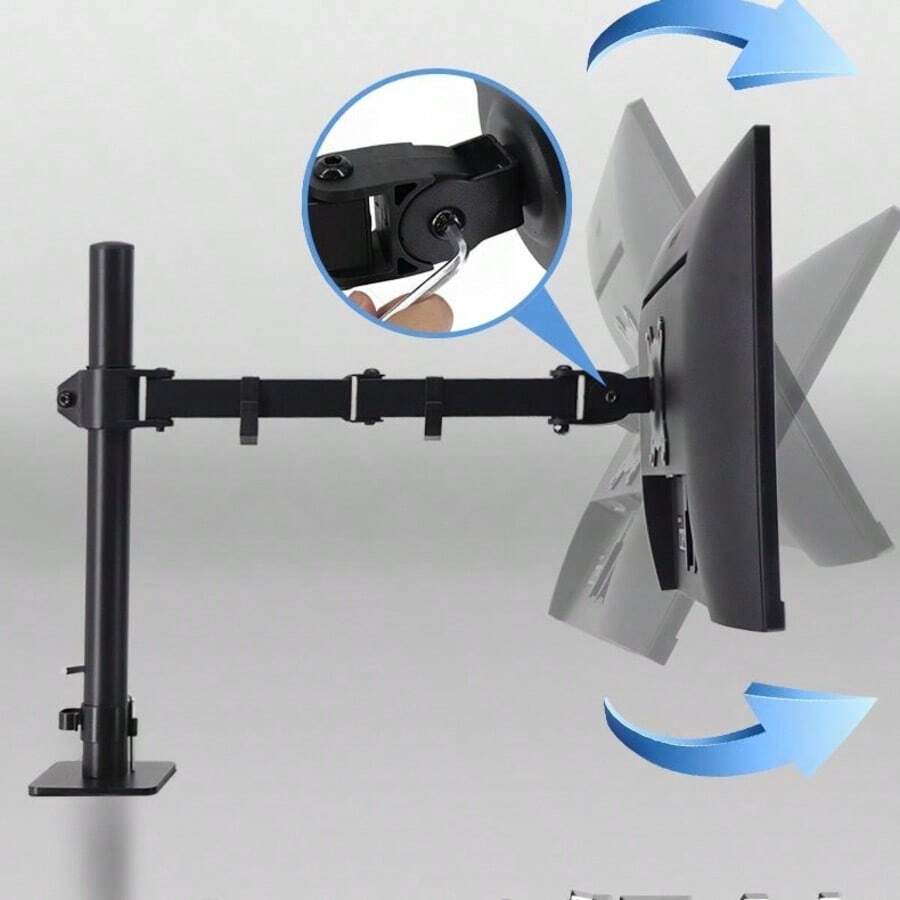 Dual Screen Clamp Desk Mount For Computer Monitor, Ergonomic Display ...