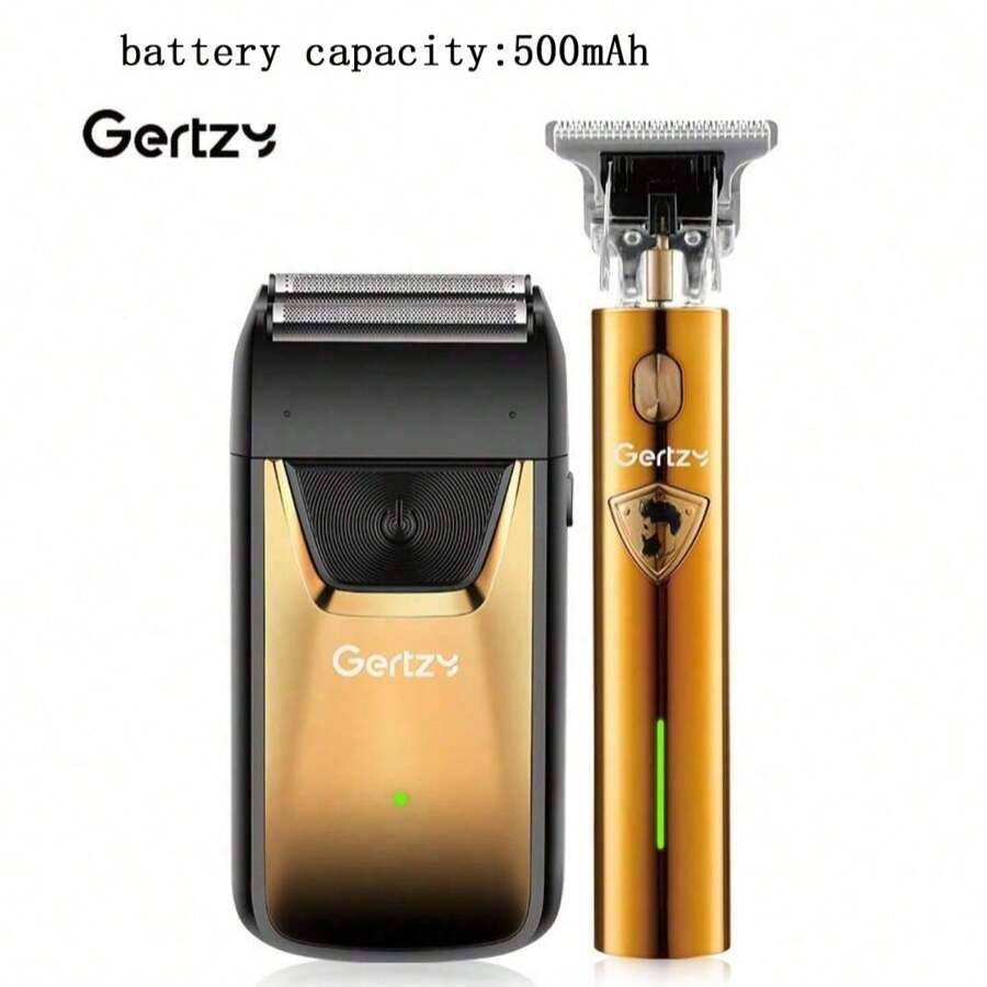 GERTZY Men's Professional Grooming Set - Electric Shaver, Hair Trimmer ...