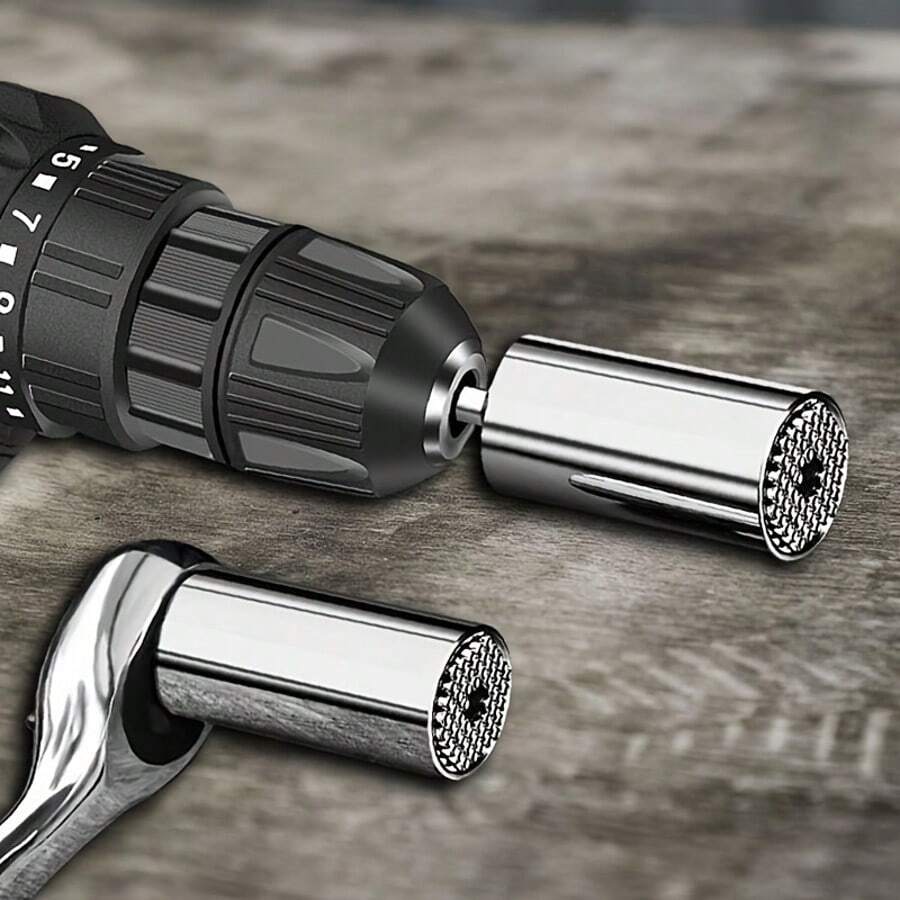 Universal Torque Wrench 7-19mm Hex Multi-Function Socket Tool Set ...