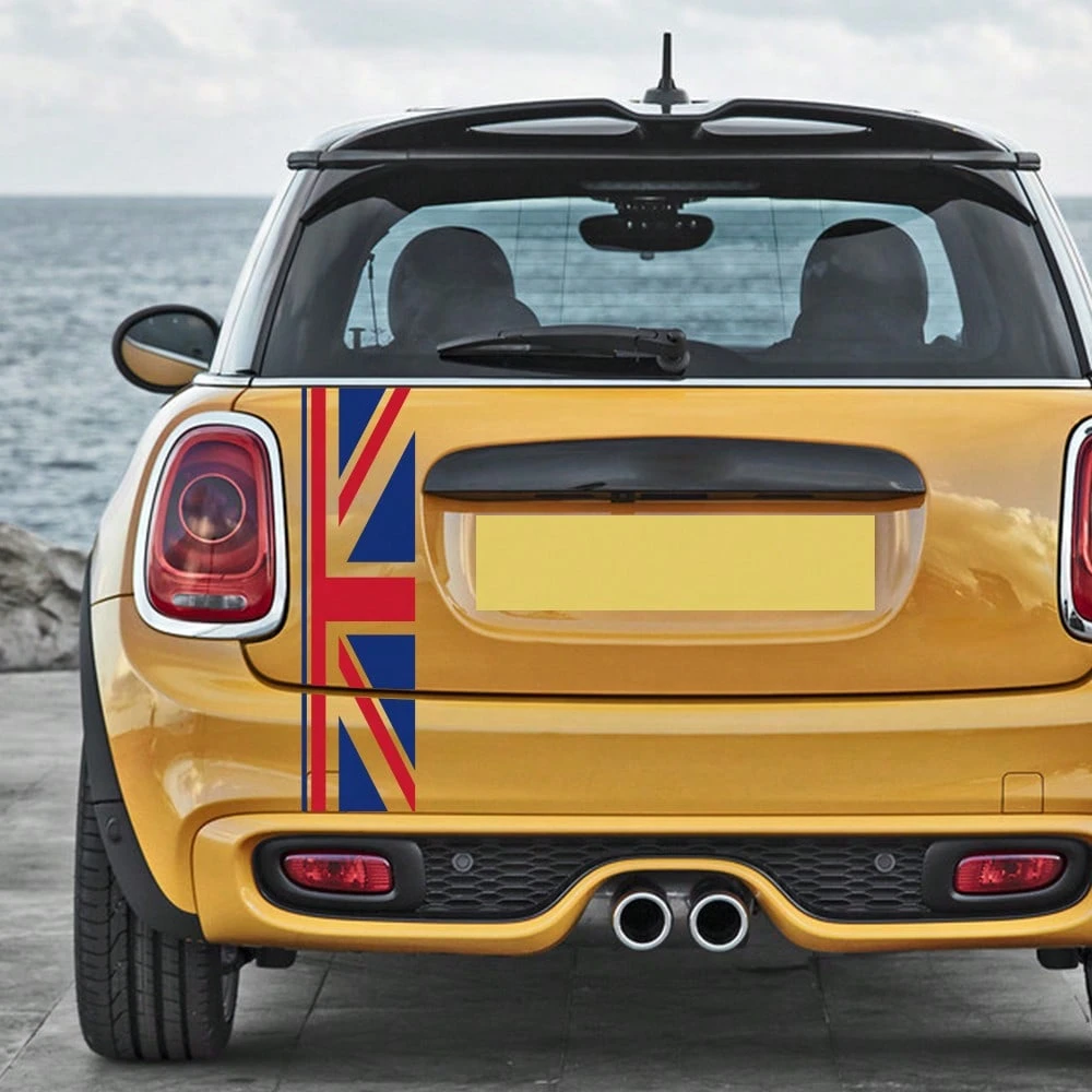 Pegatinas para la puerta trasera del coche, decoración con la bandera ...