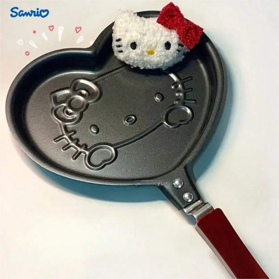 Sanrio 1pc Sanrio Hello Kitty Cute Mini Frying Pan Non-Stick Pan Small ...