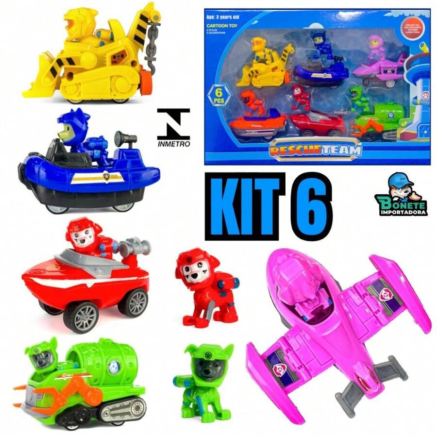 Kit With 6 Friction Dog Toys | SHEIN USA