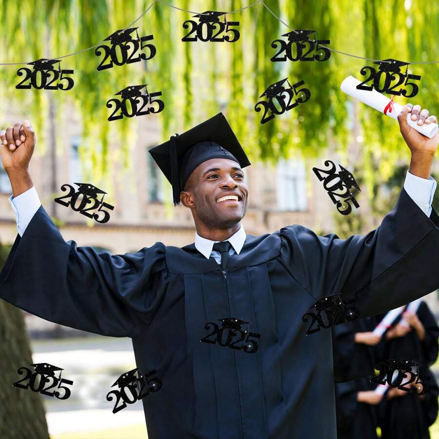 24 PCS 2025 Graduation Decorations Class Of 2025 Graduation ...