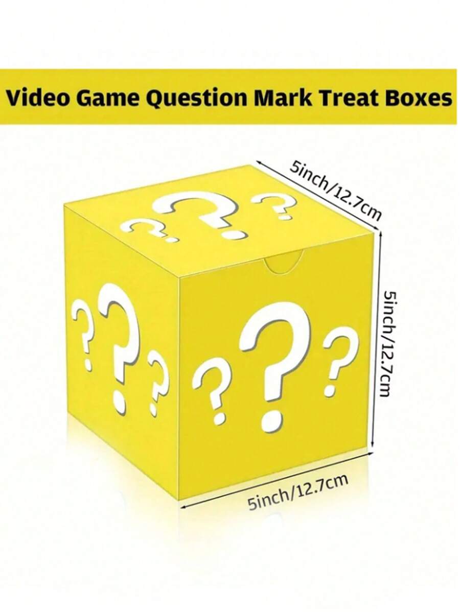 1/6/12pcs Mystery Box, Video Game Theme Party Surprise Gift Box, Anime ...