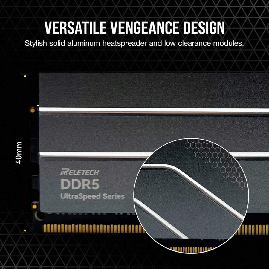 DDR5 RAM 32GB (2x16GB) 6000MHz CL42, Übertaktet Desktop Gaming Arbeitsspeicher, Intel XMP 3.0 ...