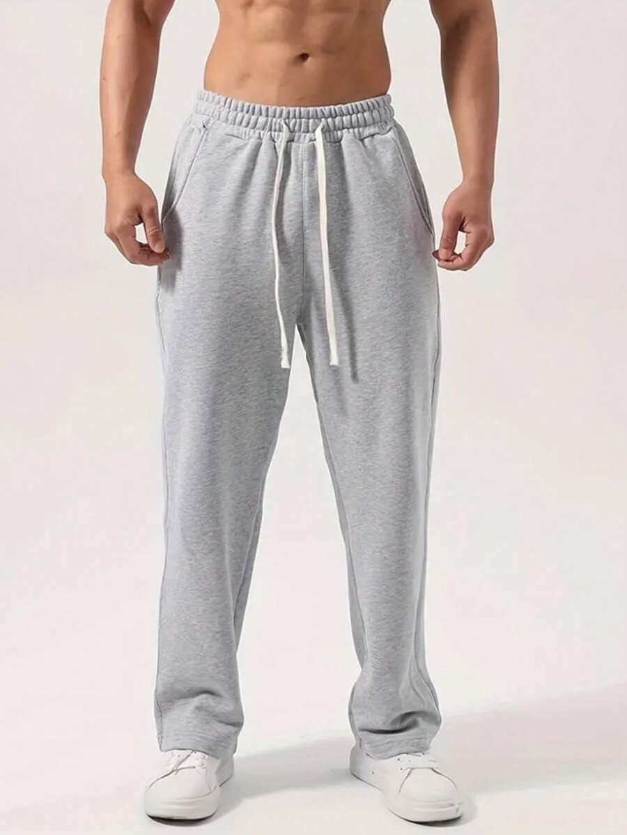 Men's Retro Old Money Style Drawstring Casual Comfortable Long ...