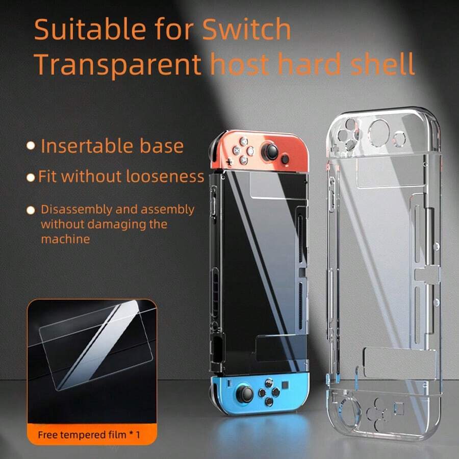 Funda Mumba para Switch OLED, [Serie Thunderbolt] Cubierta protectora ...