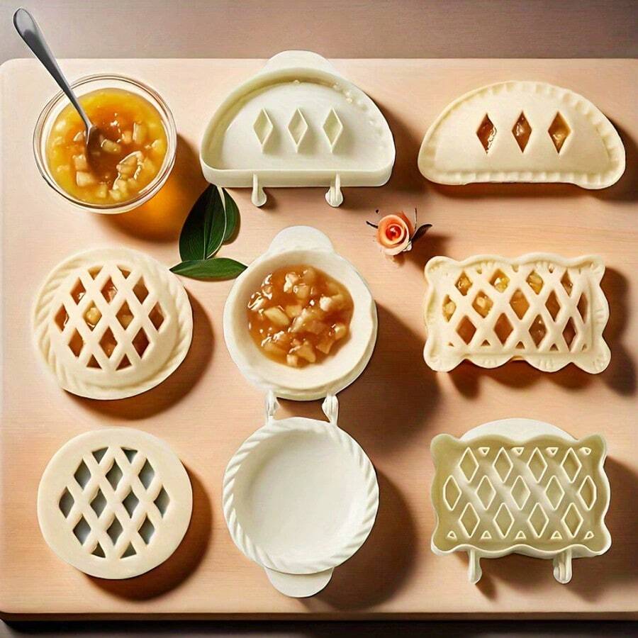 Classic Mini Hand Pie Molds, Apple Pie, Chocolate Pie Baking Molds ...