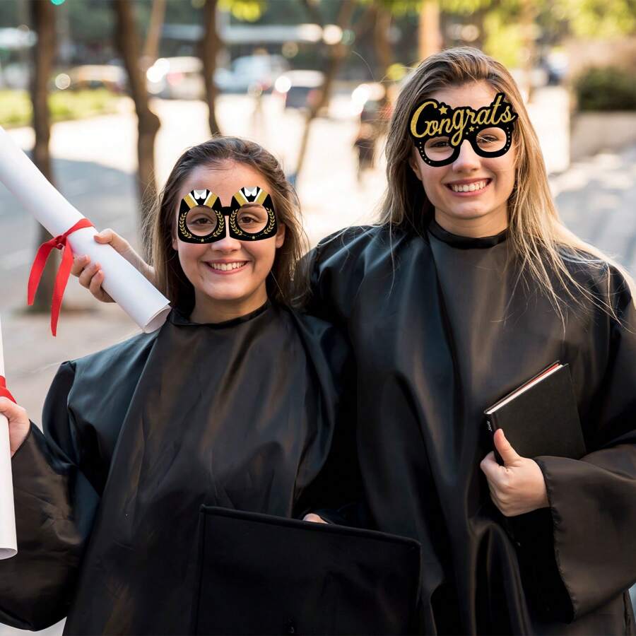 2025 Graduation Prom Mask Photo Booth Props Class Of 2025 Grad ...