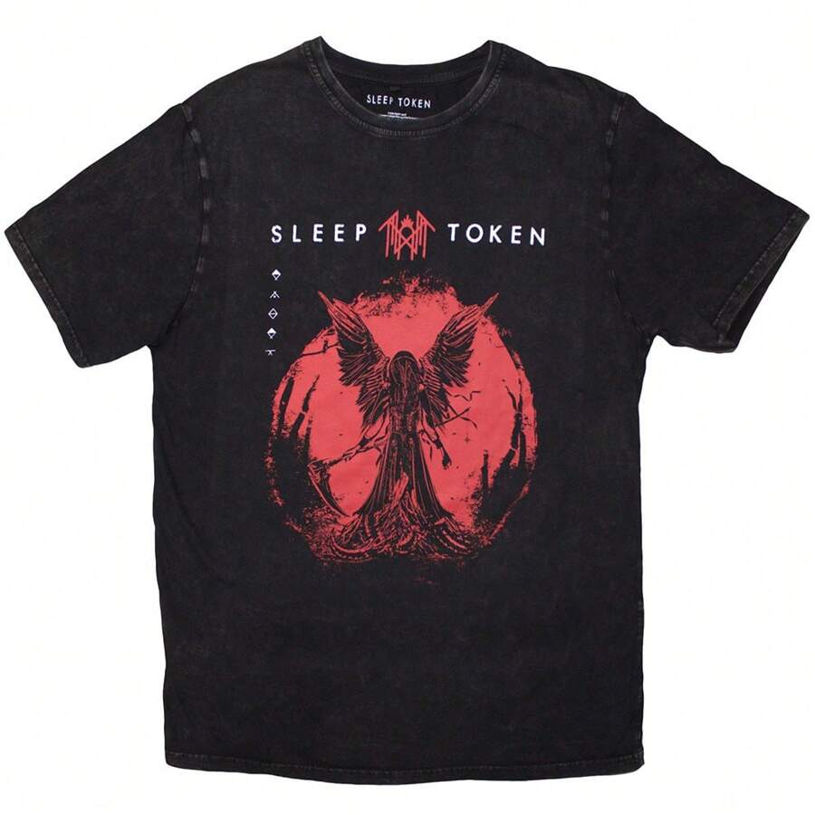 Sleep Token | Official Stone Wash Band T-Shirt | Take Me Back To Eden ...