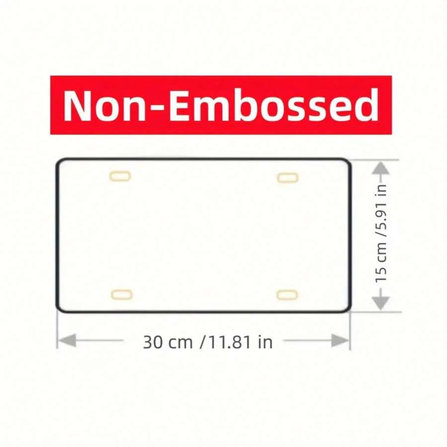 1pc Customized California License Plate - Personalized Front License ...