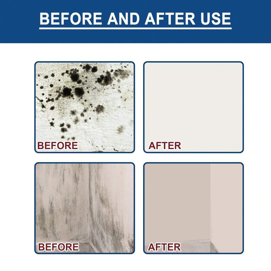 JAYSUING Jaysuing Mildew Removal Spray Ceiling Bathroom Tile Wall Multi ...