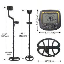 New Professional Golden Metal Detector, Waterproof Ground Scanner, High ...